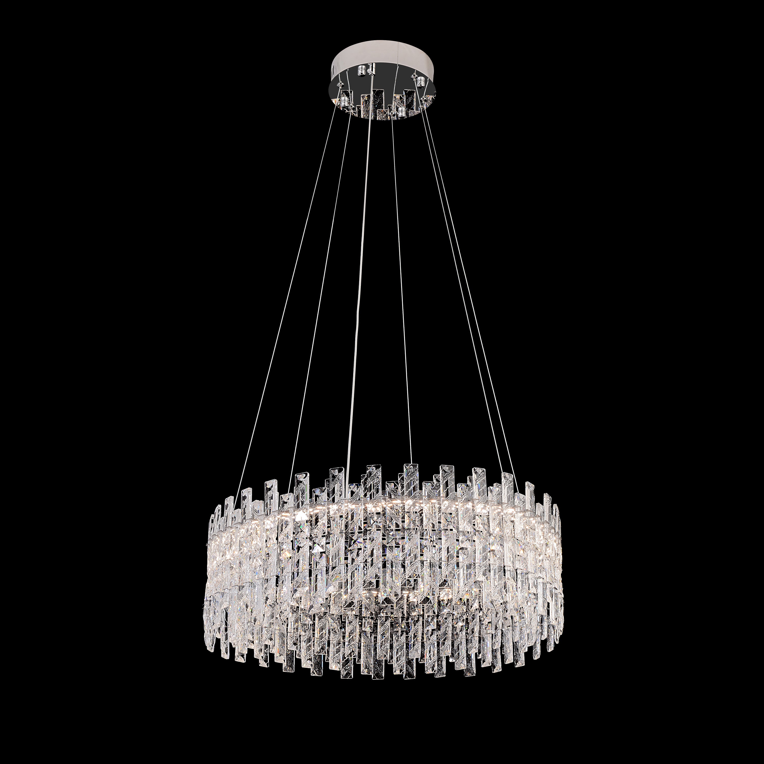 Modern Crystal LED Round chandelier – US.CHANDELIER